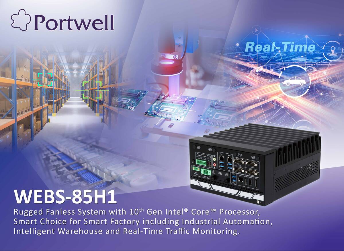 Portwell Releases New High-Performance Fanless Embedded System Powered by 10th Generation Intel ...